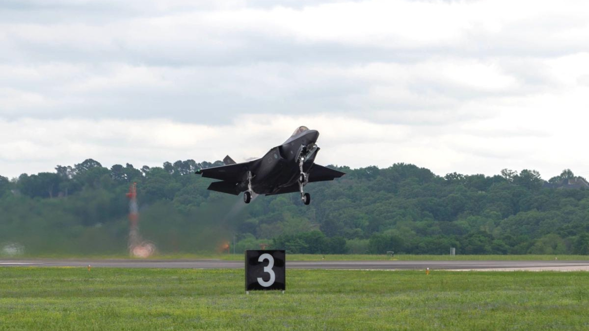Air Force Pilot Flies F-35A Multi-Role Fighter for the First
